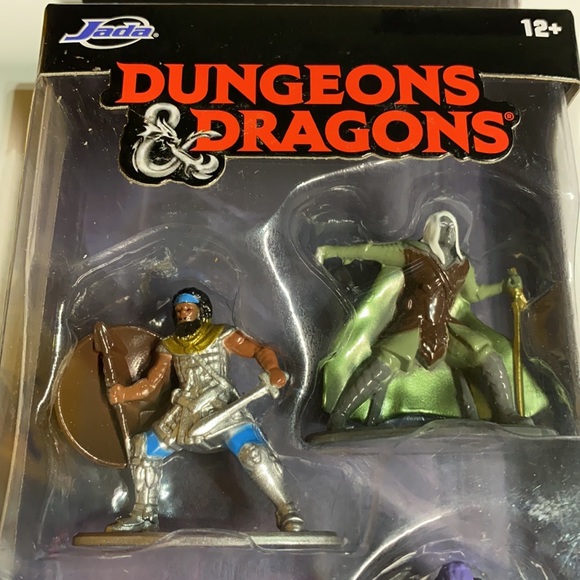 Jada | Toys | Jada Dungeons Dragons Die Cast Figurines 4 Pack | Poshmark